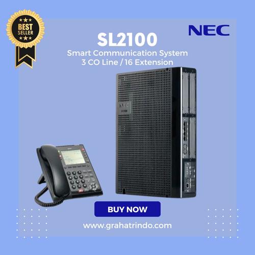 Jual NEC PABX SL2100 kapasitas 3 CO/16 EXT + 1 Operator Telp - Jakarta ...