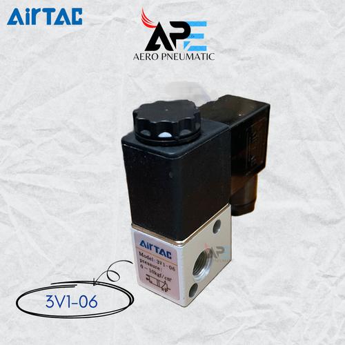 Jual SOLENOID VALVE AIRTAC 3V1-06 - AC220 - Jakarta Barat - Aero pneumatic | Tokopedia