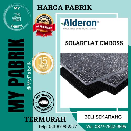 Jual ALDERON POLYCARBONATE SOLARFLAT 3 MM 3MM EMBOSS PVC uPVC SOLAR ...
