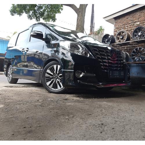 Jual modifikasi velg mobil toyota alphard pakai velg hsr ring 18 - Kota ...