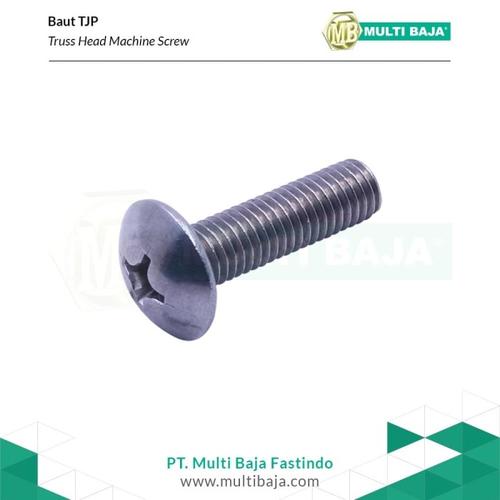 Jual Baut TJP Stainless Steel 304 Screw M5 x 12 (Truss Head Machine ...