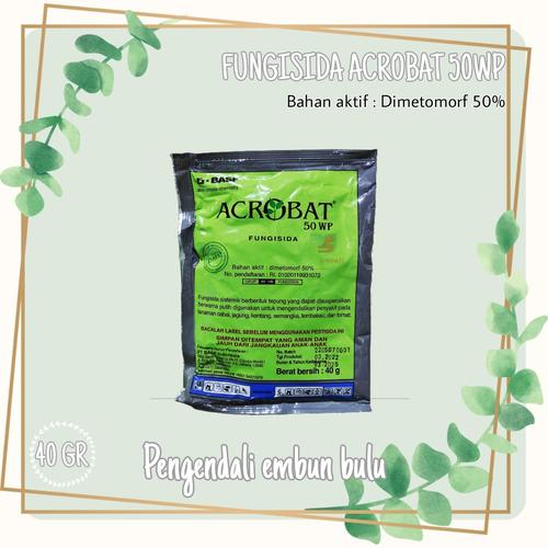Jual Fungisida Acrobat 50 WP 40gr - untuk busuk daun - plus bubble - Kab. Bandung - Padi Simpati ...