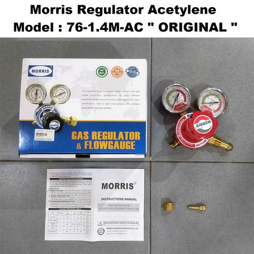 Jual Morris Regulator Acetylene Regulator No 76-1.5M-AC Gas Regulator ...