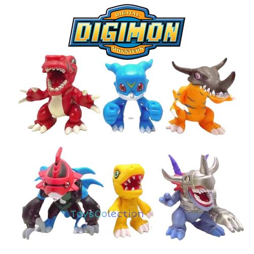 Jual ACTION FIGURE DIGIMON ADVENTURE SET 6 PCS DIGITAL MONSTER TOPPER ...