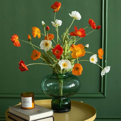 Jual Bunga POPPY Artificial Bunga Plastik Tanaman Hias - Putih - Kota ...