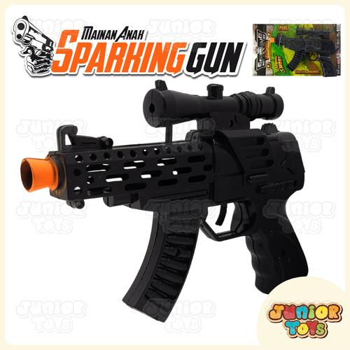 Jual Mainan Pistol-Pistolan Anak Army Sparking Gun Hitam - Hijau - Kab ...