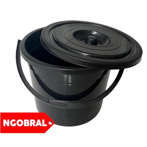 Jual Timba Air Plastik 2.5 Galon / Ember Air Tutup Gagang Tebal Murah ...