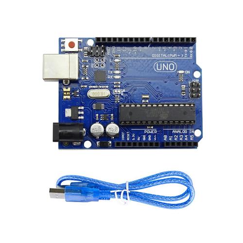 Jual ARDUINO UNO R3 DIP IC ATMEGA328 ATMEGA 16U2 SERIAL (Plus Kabel ...