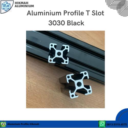 Jual Aluminium Profile 3030 T Slot Black | Harga Per 1 cm - Kab. Bekasi ...