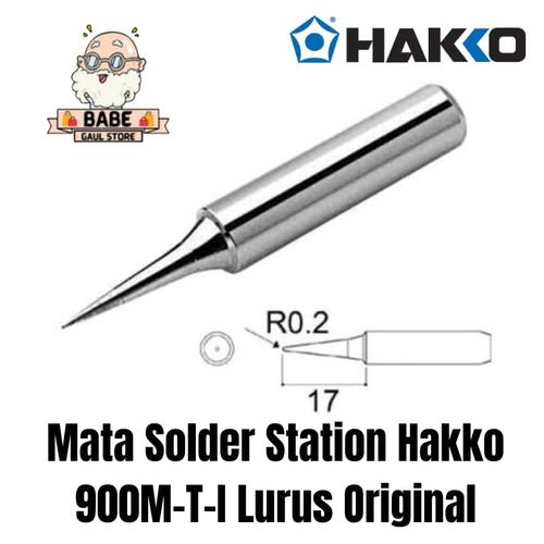 Jual MATA SOLDER STATION HAKKO 900M-T-I LURUS ORIGINAL - Jakarta Utara - BABE GAUL STORE | Tokopedia