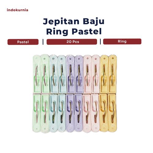 Jual Indokurnia 20 Pcs Jepitan Baju Ring Pastel - Jakarta Barat ...