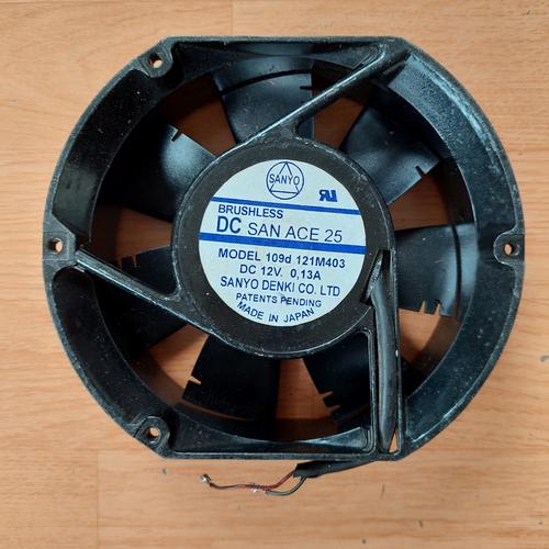 Jual FAN DC BULAT PERSEGI 12 VOLT BODY BESI. BARANG SECOND - Kota ...