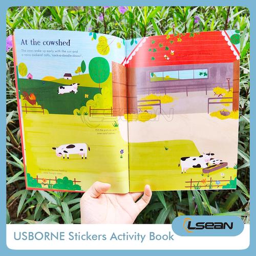 Jual USBORNE Little First Stickers Preschool English Activity Buku Edukasi - RANDOM - Kota ...