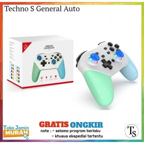 Jual Dobe Stik Bluetooth Wireless Controller Nintendo Switch PS3 PC ...