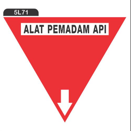 Jual Rambu APAR 35x35 cm - KODE 5L71, ASAHI CUTTING - Kota Cimahi ...