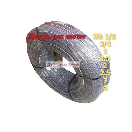 Jual SELANG KAWAT SPIRAL /SPRING HOSE 1/2 INCHI HARGA PER METER ...