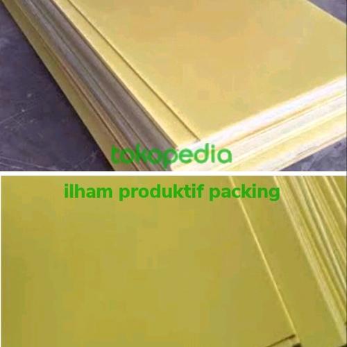Jual Epoxy Resin Fiberglass Sheet/ resin kuning lembaran 4 mm x 45cm x ...