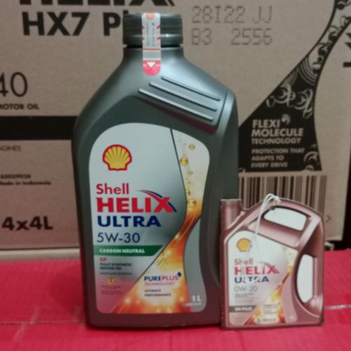 Promo Shell Helix ultra 5W -30 kemasan 1Liter full synthetic - Jakarta ...