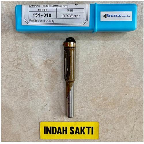 Jual BENZ 151-010 MATA PROFIL TRIMMER LURUS BEARING HPL 10 MM ROUTER ...