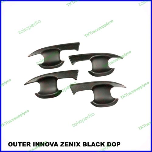 Jual Outer Toyota Innova Zenix Hitam Doff / pelindung pegangan toyota ...