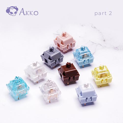 Jual Akko CS Switch Mechanical Keyboard Part 2 - Crystal, Standar ...