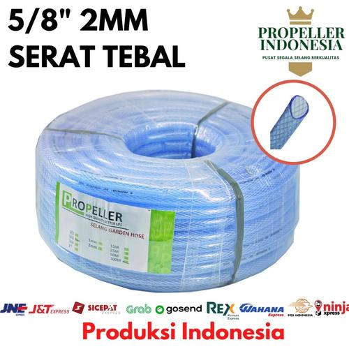 Jual Selan Air 5/8 2MM Benang Bening Selang Air Murah Selang Air Cuci ...