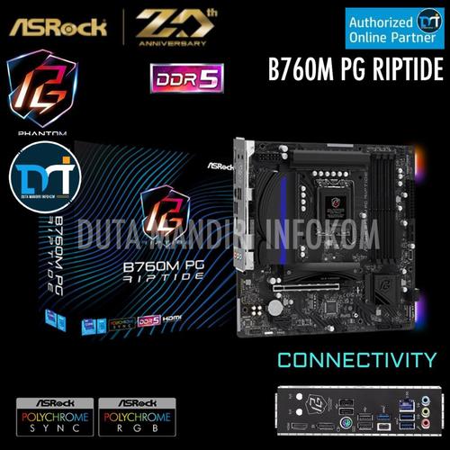 Promo ASRock B760M PG RIPTIDE - [Socket 1700, B760, DDR5, USB3.2, m-ATX ...