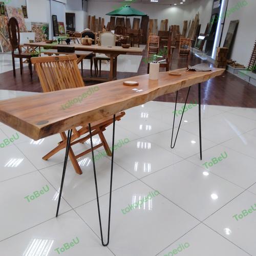 Promo meja konsol minimalis | meja sofa | maja kayu | console wood table - Kota Tangerang ...