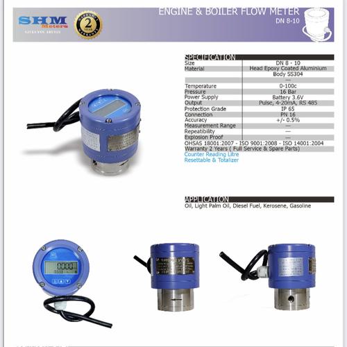 Jual Micro oval gear flow meter, analog / digital, 1/4 inchi-3/8 inch ...