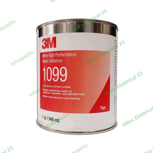 Jual 3M Scotch Weld 1099 Nitrile High Performance Plastic Adhesive Tan ...