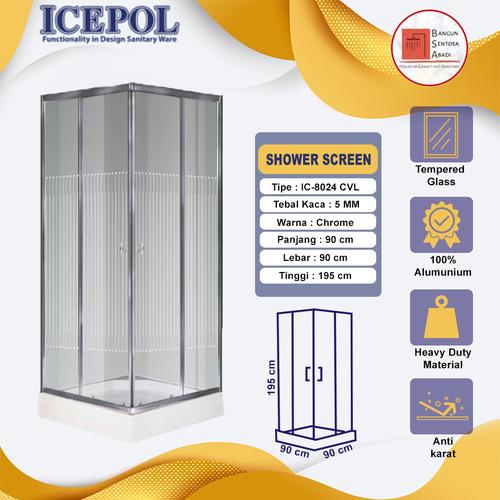 Jual SHOWER BOX KOTAK / SHOWER SCREEN KACA + SHOWER TRAY - Kota Bandung ...