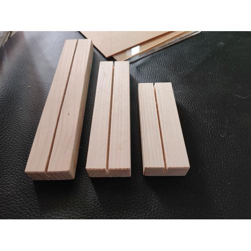 Jual Stand akrilik kayu Holder / dudukan akrilik 8cm, 12cm, 18cm - 12cm ...