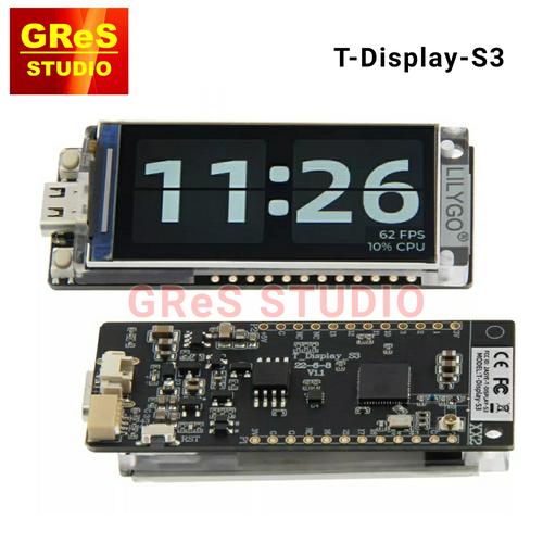 Jual T-Display-S3 ESP32-S3 1.9 Inch ST7789 LCD Display Development ...