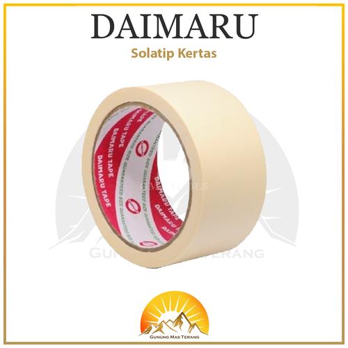 Jual Daimaru Lakban Kertas Lem 2" Solatip Masking Tape Isolasi Selotip ...