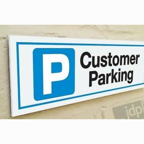 Jual pvc custom sign tanda papan board parkir rambu customer staff tamu ...