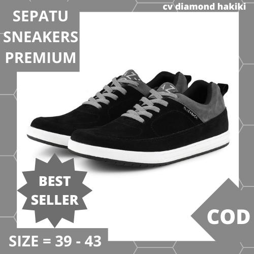 Jual Sepatu Sneakers Casual Tali Sneaker Kerja Kets Pria Original F2404 - 39 - Kota Bandung - CV ...