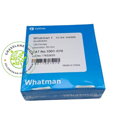 Jual Kertas saring whatman no 1 70 mm grade filter paper 1001-070 ...