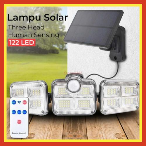 Jual Lampu Tenaga Surya Taman Solar Cell Panel Terpisah LED Bohlam ...