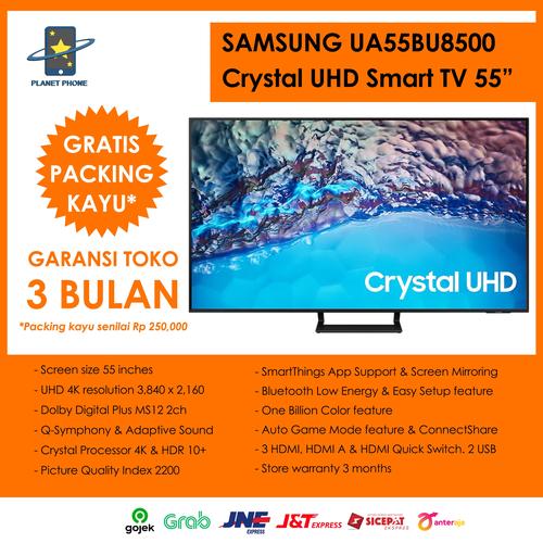 Jual SAMSUNG UA-55BU8500 CRYSTAL UHD SMART TV DIGITAL 55 INCH (2022 ...