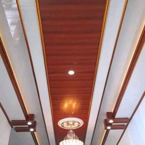 Jual plafon pvc motif kayu - Kota Tangerang - *Kontruksi plafon pvc ...