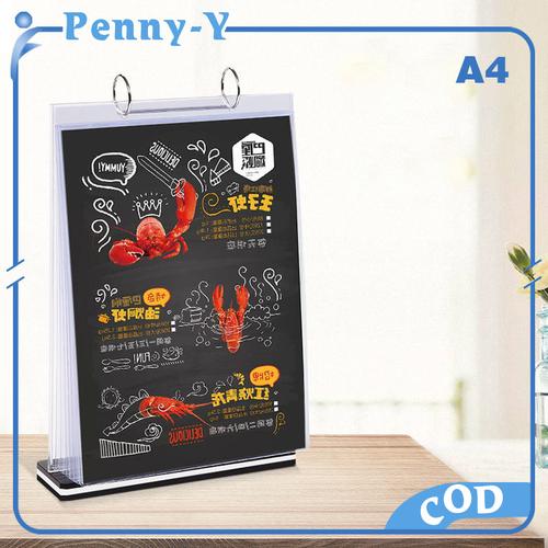 Jual Stand Menu Akrilik A4 Rak Menu Akrilik Acrylic Menu Stand Tempat ...