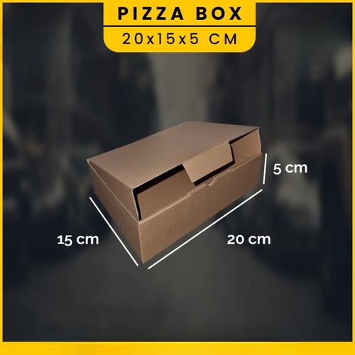 Jual box pizza packaging dus polos hampers kemasan baju ukuran 20x15x5 ...