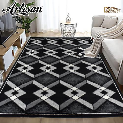 Promo [Karpet Direct] Artisan Karpet 160x210 Cm (Hitam Putih)–Kode 43 ...