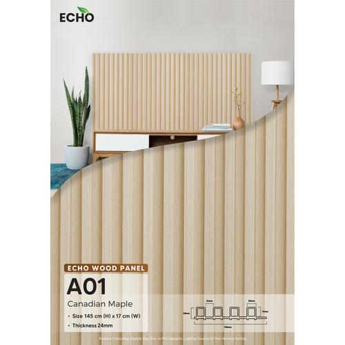 Jual Echo Wood Panel - Tipe A / Tinggi 145 cm / Echo Wall Panel PVC ...
