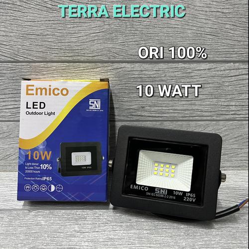 Jual Emico Lampu sorot led 10w led flood light 10 watt led tembak ...