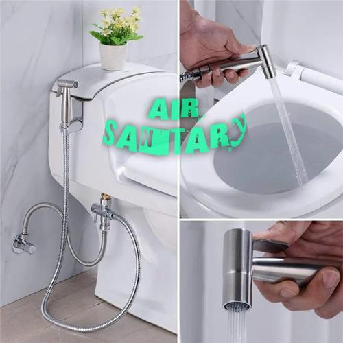 Jual jet shower stainless steel toilet spray - Hitam - Jakarta Pusat ...