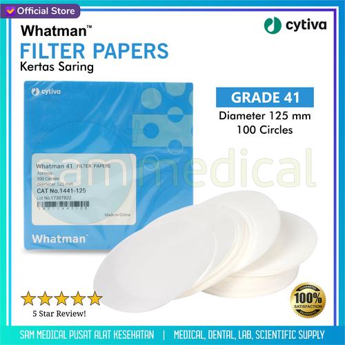 Promo Whatman Filter Paper - Grade 41 Diameter 125mm @100 Cicil 0% 3x ...