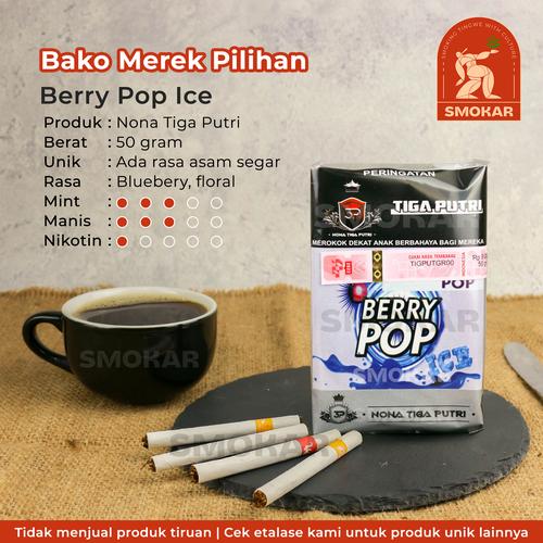 Jual [Bako Merek] Berry Pop Ice 50 gr Nona Tiga Putri Mint Menthol ...