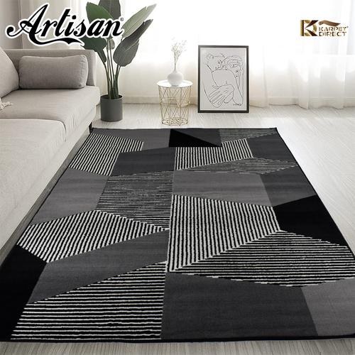Promo [Karpet Direct] Artisan Karpet 190x230 Cm (Hitam Putih)–Kode 43 ...