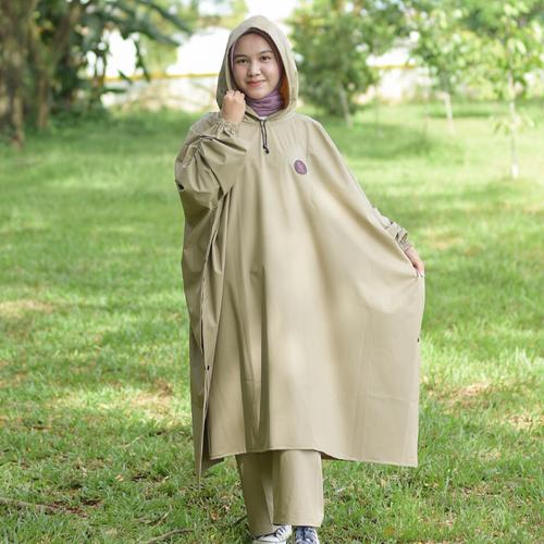 Promo JAS HUJAN PONCO CELANA TEBAL PREMIUM - Hitam, All Size - Kab ...